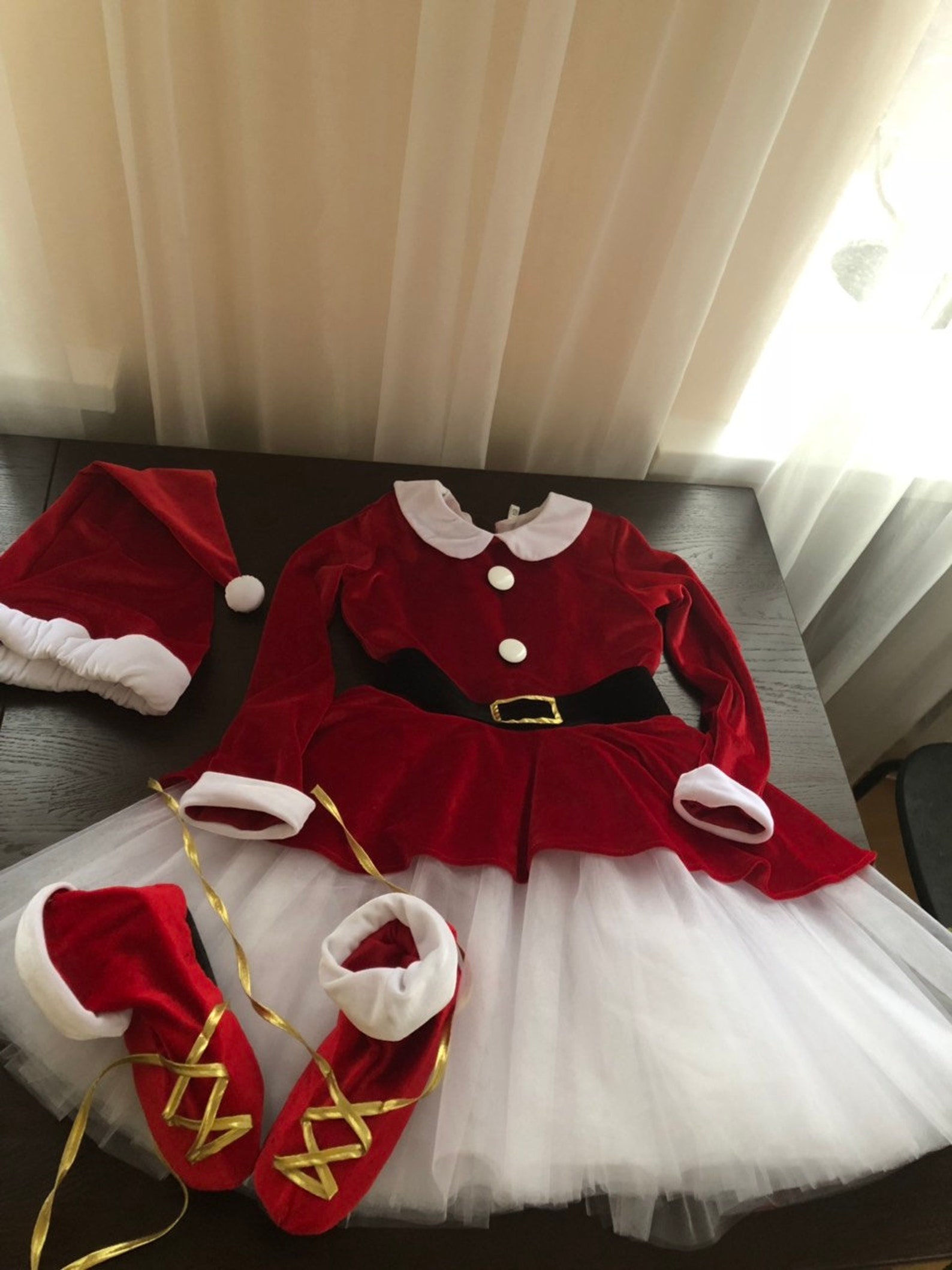 Christmas Outfit Christmas Dress Pageant Red Dress New Year Outfit ...