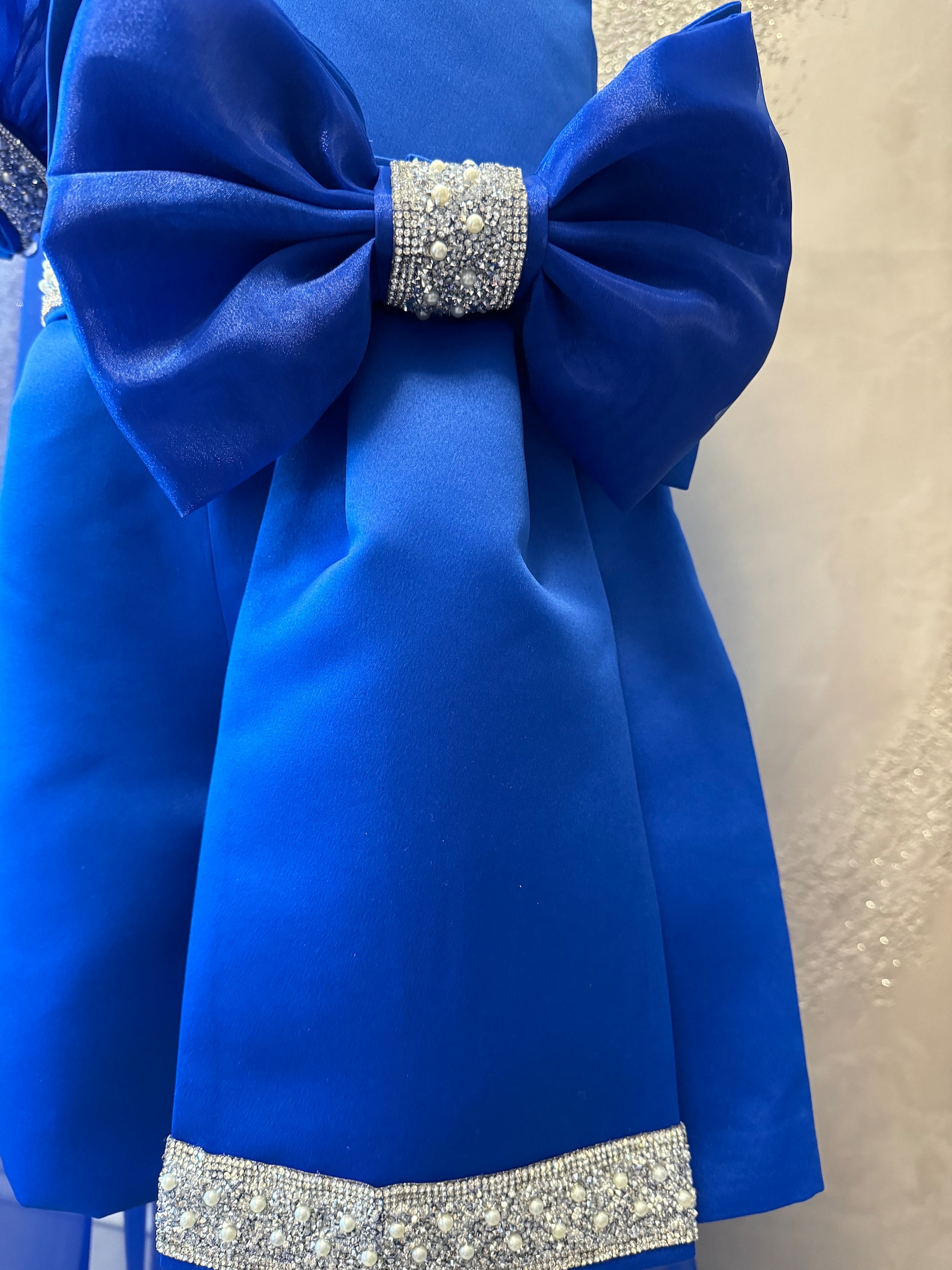Fun Fashion Royal Blue Girls Outfit Pageant Runway Pageant Outfit With ...