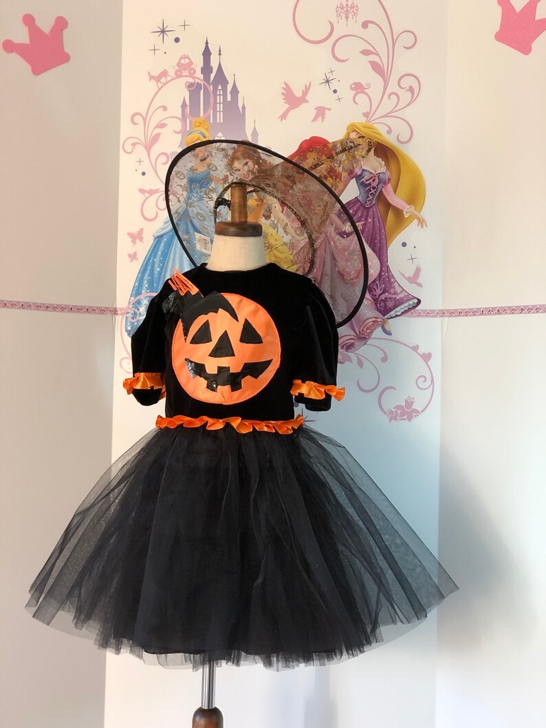 Black Orange Halloween Girls OOC Pageant Halloween Custom Made - Etsy