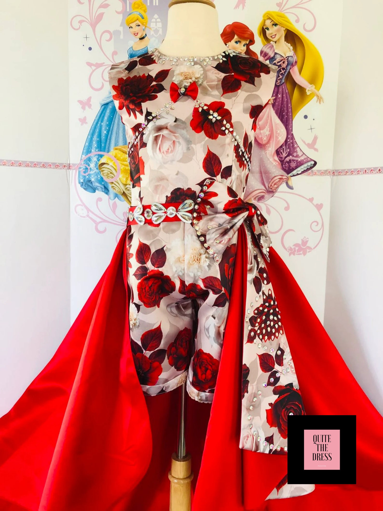 Fun Fashion Red Girls Outfit Pageant Red Jumpsuit Romper - Etsy