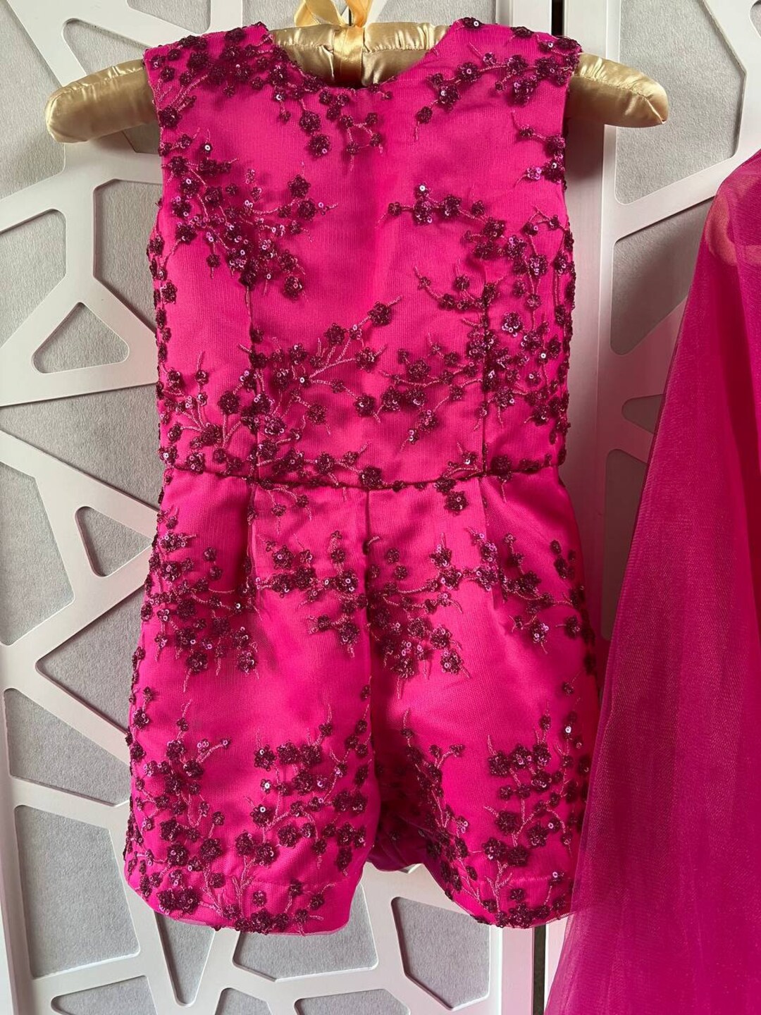 Fun Fashion Hot Pink Girls Outfit Pageant Pink Runway Pageant Outfit ...