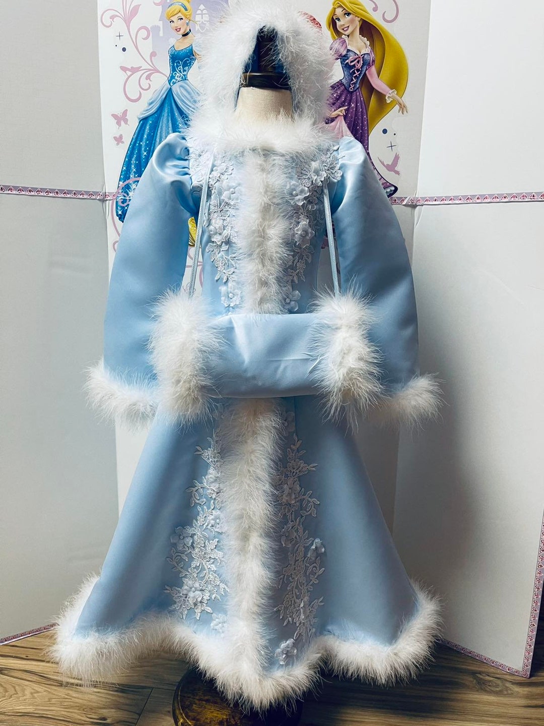 Blue Christmas Outfit Christmas Dress Pageant Dress Girls Outfit ...