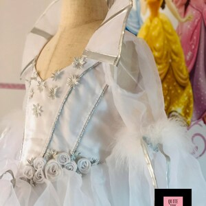 Christmas Outfit Winter Dress Pageant Sky Dress Girls Outfit Birthday ...