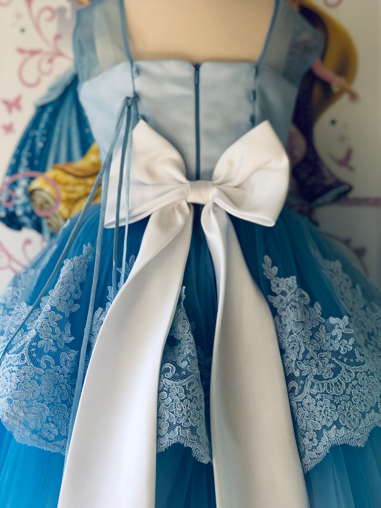 Light Blue Dress Pageant Blue Dress Girls Ball Gown Party - Etsy