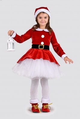 Christmas Outfit Christmas Dress Pageant Red Dress New Year Outfit ...