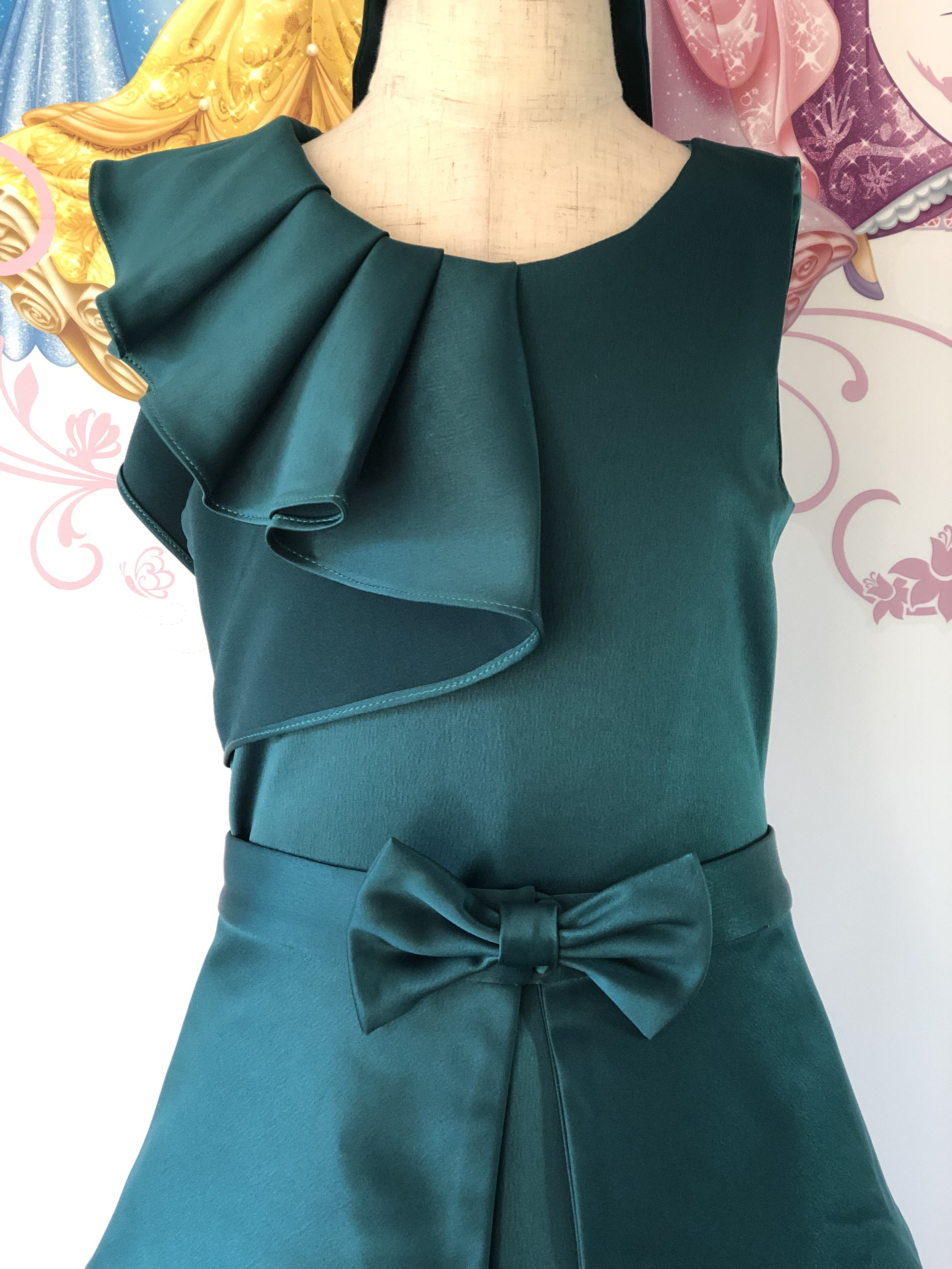 Yellow Interview Dress Pageant Yellow Dress With Peplum and - Etsy