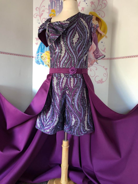Fun Fashion Purple Violet girls outfit Pageant lavender runway | Etsy