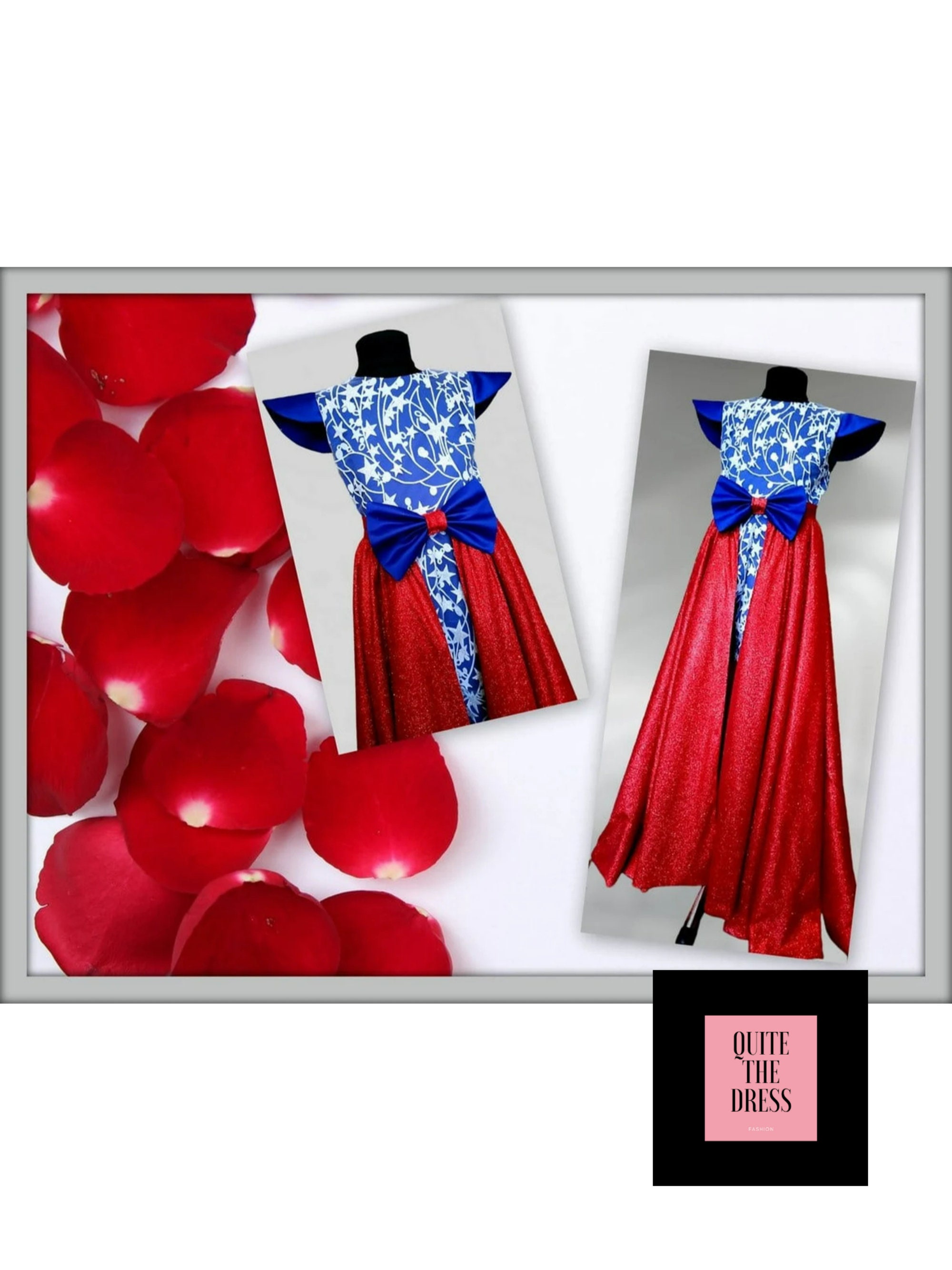 Red White Blue Wear With Cape Pageant Fun Fashion Girls - Etsy