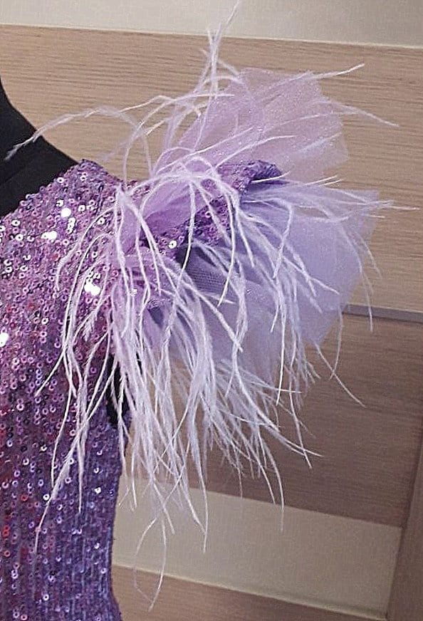 Fun Fashion Purple Girls Outfit Pageant Lilac Sequins Jumpsuit - Etsy