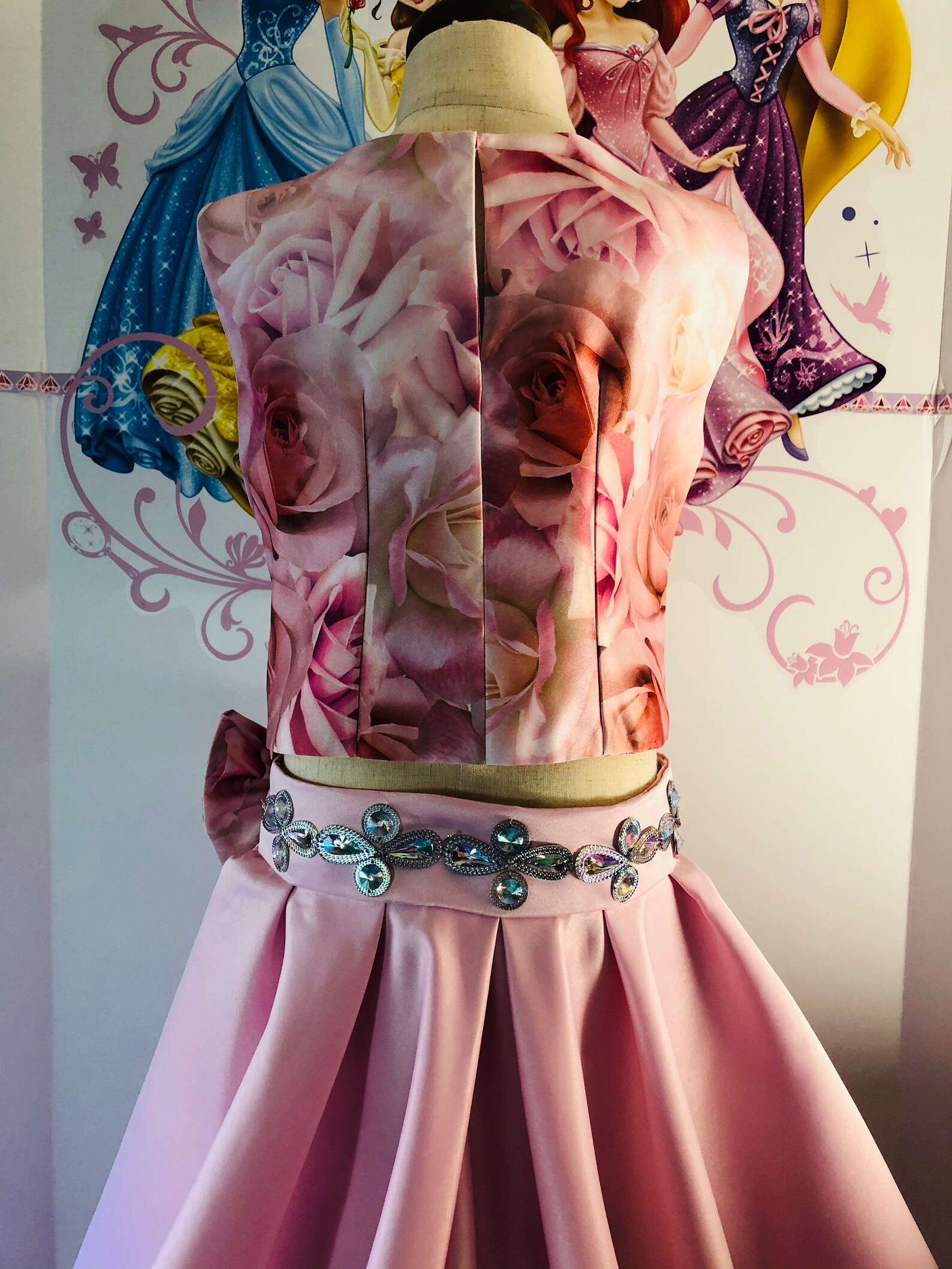 Fun Fashion Pink Girls Outfit Pageant Pink Dress Romper Runway - Etsy