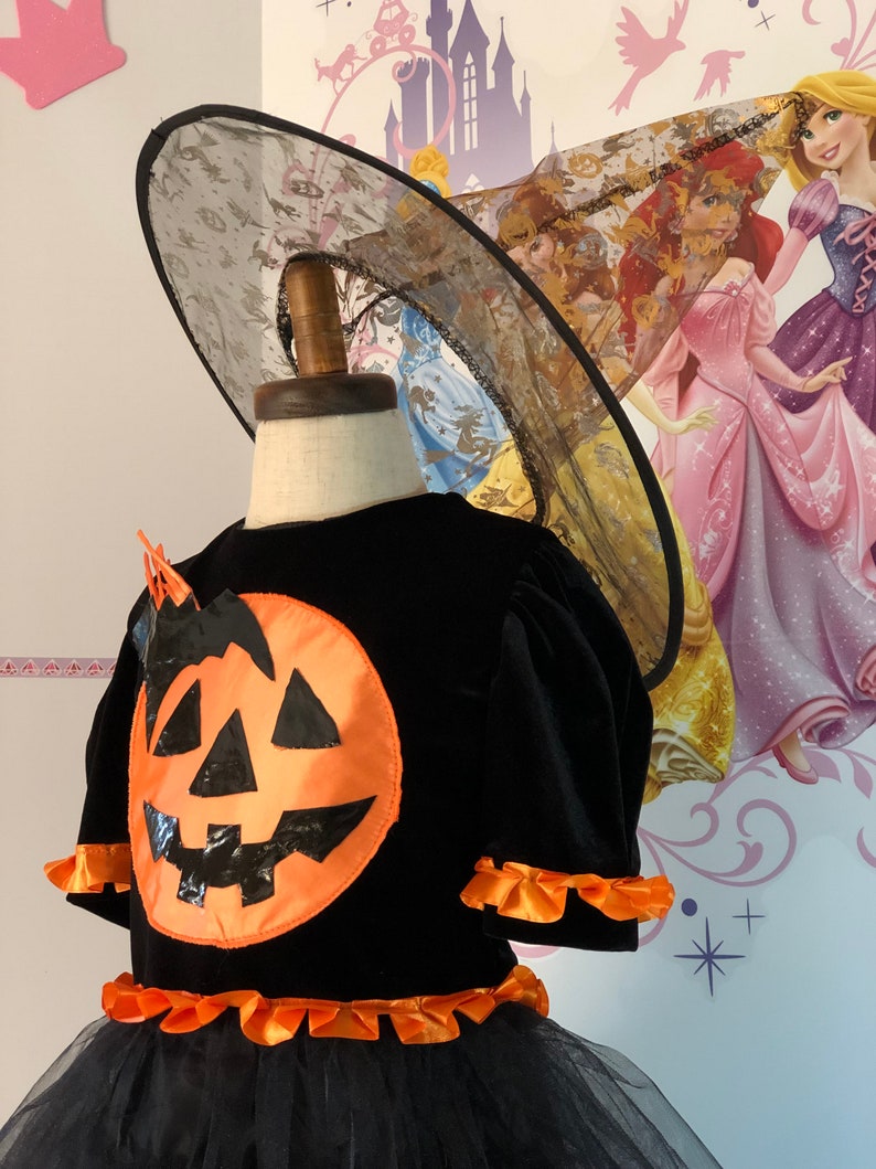 Black Orange Halloween Girls OOC Pageant Halloween Custom Made - Etsy