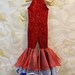 Red White Blue Jumpsuit Pageant Fun Fashion Girls Sequins Sparkly ...