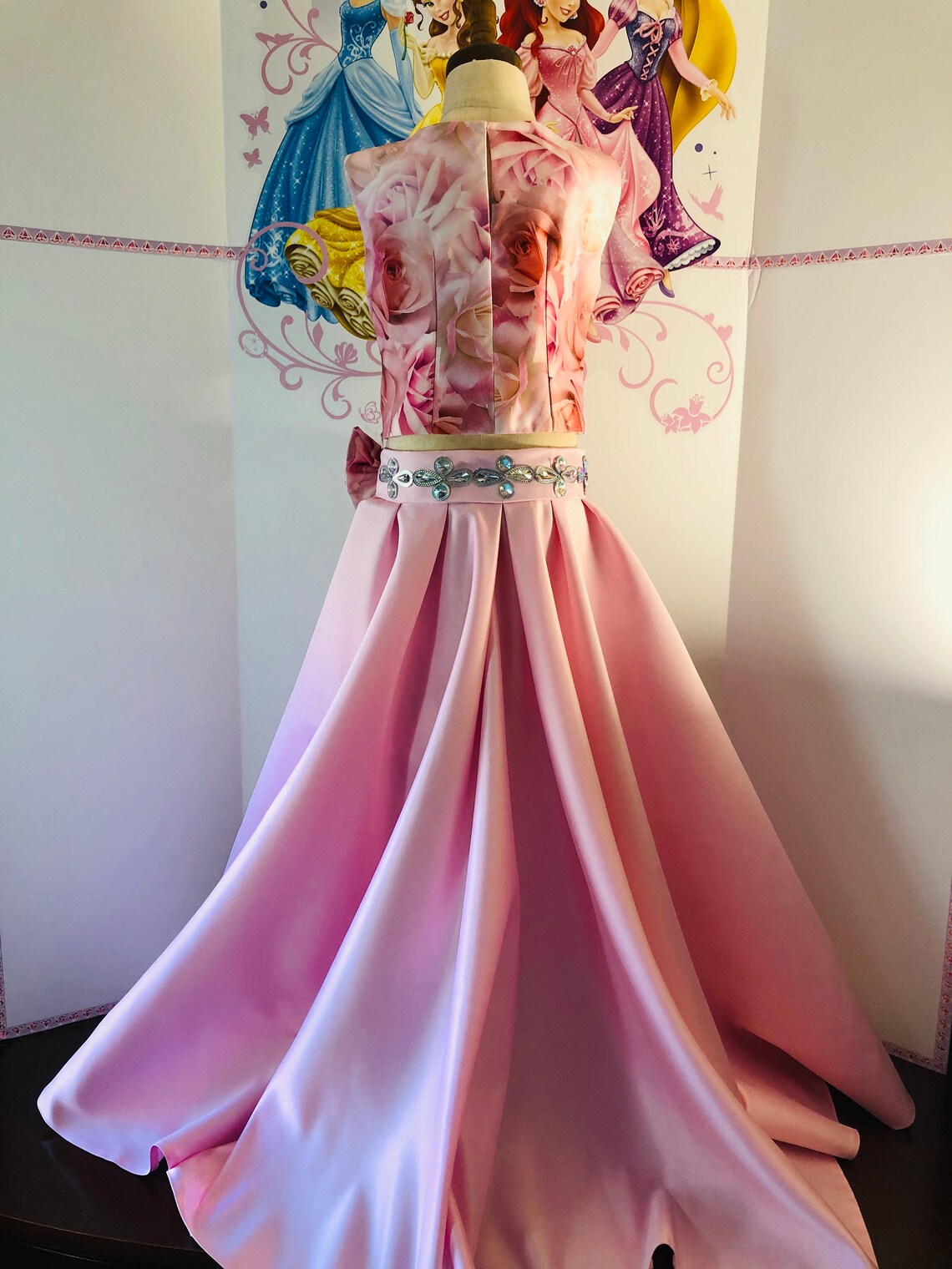 Fun Fashion Pink Girls Outfit Pageant Pink Dress Romper Runway - Etsy