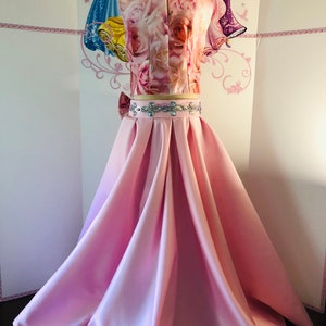 Fun Fashion Pink Girls Outfit Pageant Pink Dress Romper Runway Outfit ...