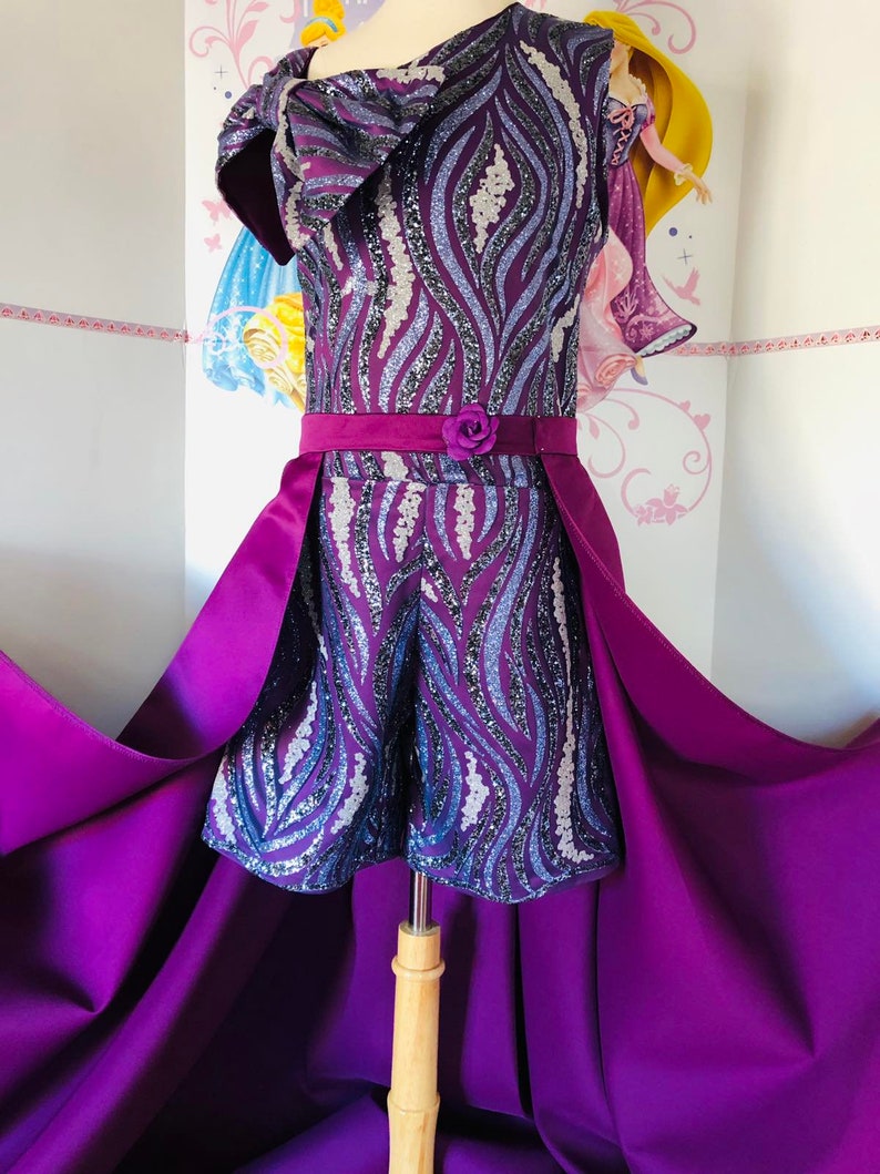 Fun Fashion Purple Violet Girls Outfit Pageant Lavender Runway | Etsy