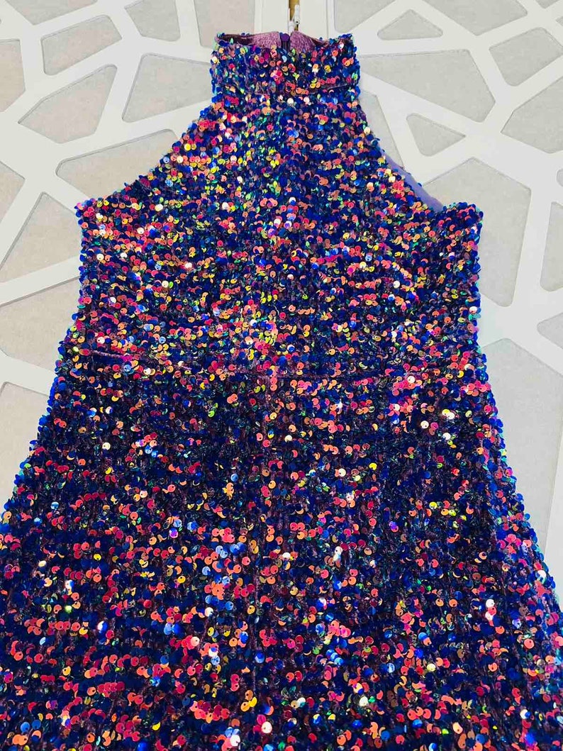 Purple Violet Sparkly Jumpsuit Pageant Outfit Girls Sequins - Etsy