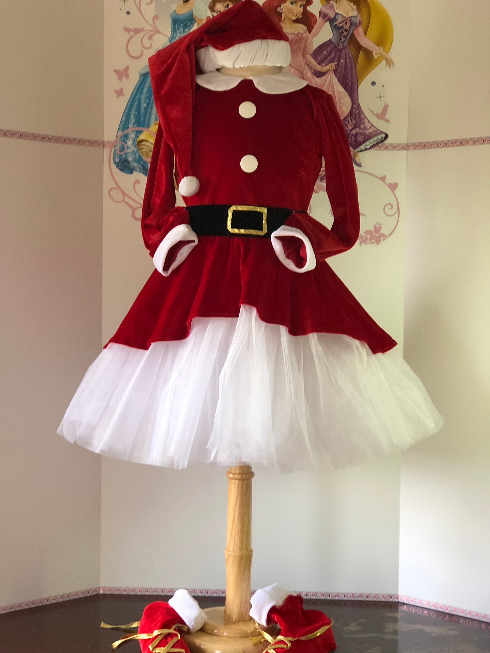 Christmas Outfit Christmas Dress Pageant Red Dress New Year Outfit ...