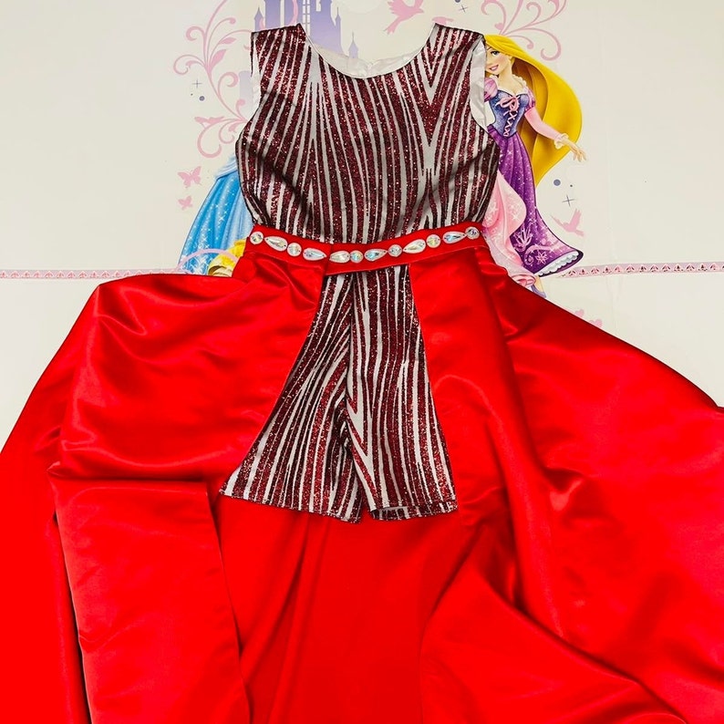 Fun Fashion Red Outfit Pageant White Red Runway Pageant Outfit With ...