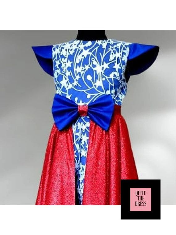 Red White Blue Wear With Cape Pageant Fun Fashion Girls - Etsy