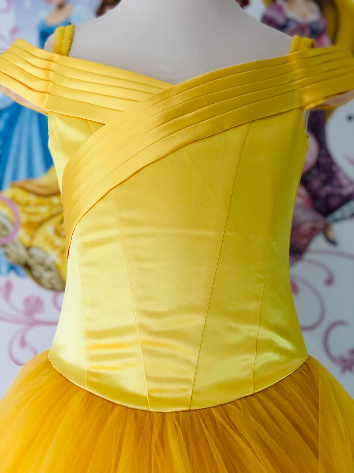 Yellow Pageant Girls Dress Girls Ball Gown Party Birthday | Etsy