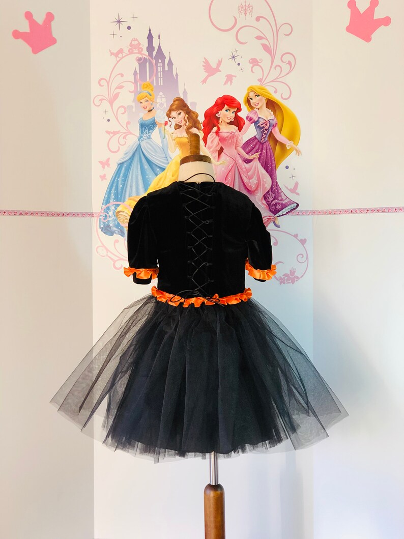 Black Orange Halloween Girls OOC Pageant Halloween Custom Made - Etsy