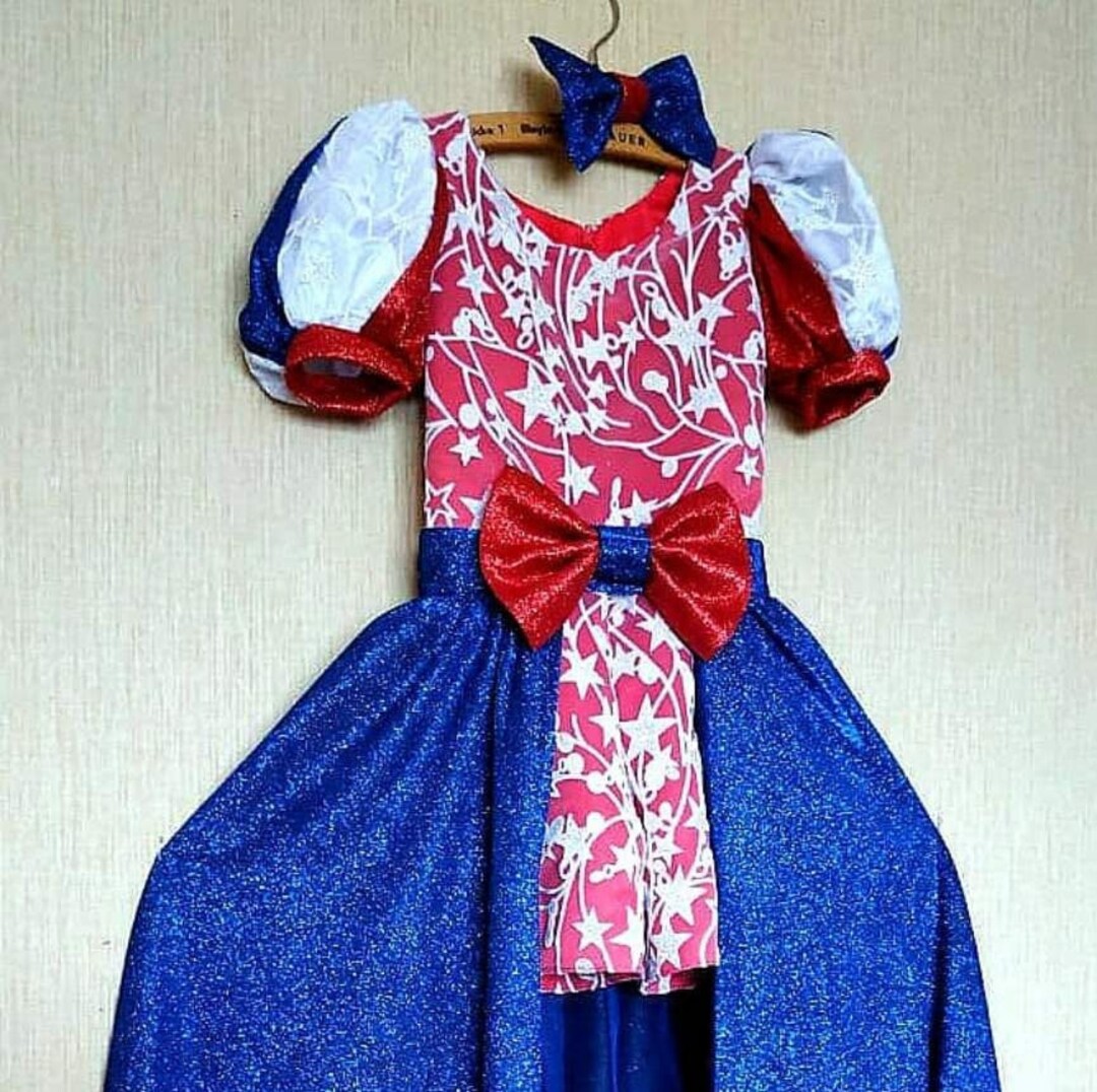 Red White Blue Wear With Cape Pageant Fun Fashion Girls - Etsy