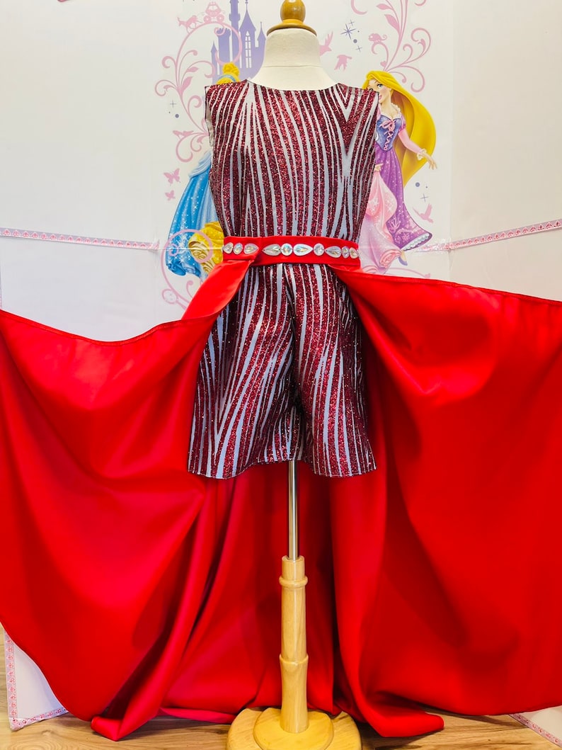 Fun Fashion Red Outfit Pageant White Red Runway Pageant Outfit With ...