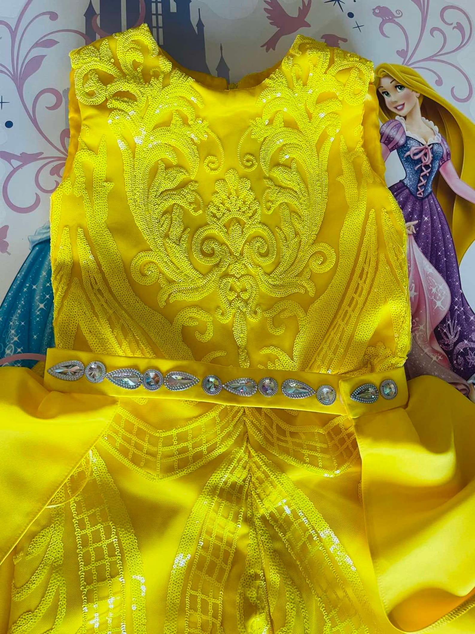 Fun Fashion Yellow Girls Outfit Pageant Yellow Runway Pageant | Etsy