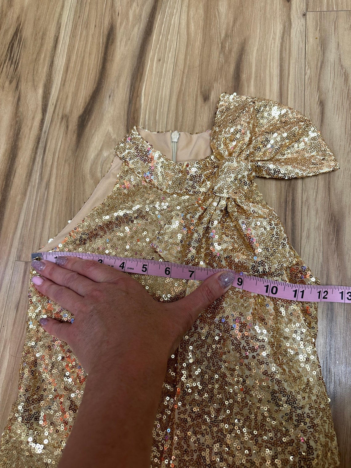 Gold Sparkly Jumpsuit Pageant Outfit Girls Sequins Jumpsuit Fun Fashion ...