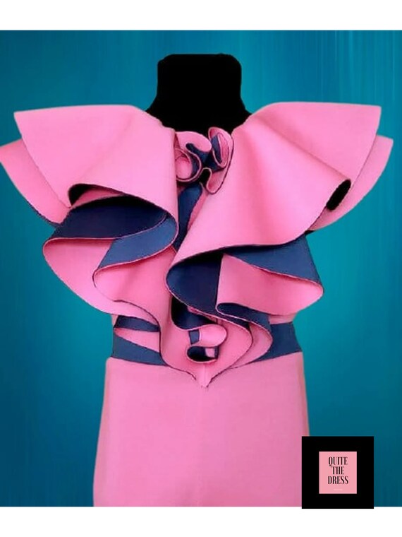 Pink Jeans Interview Jumpsuit Pageant Pink Outfit Girls - Etsy