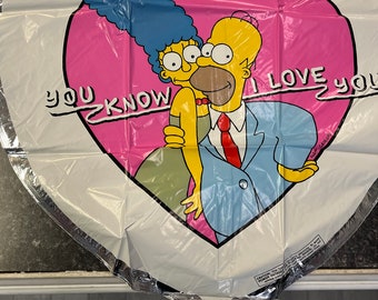 The Simpsons Balloon - Etsy