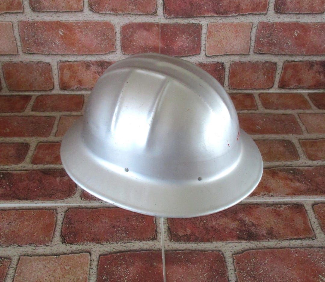 Vintage Jackson Products Alumihat, Vintage Aluminum Full Brim Hard Hat ...