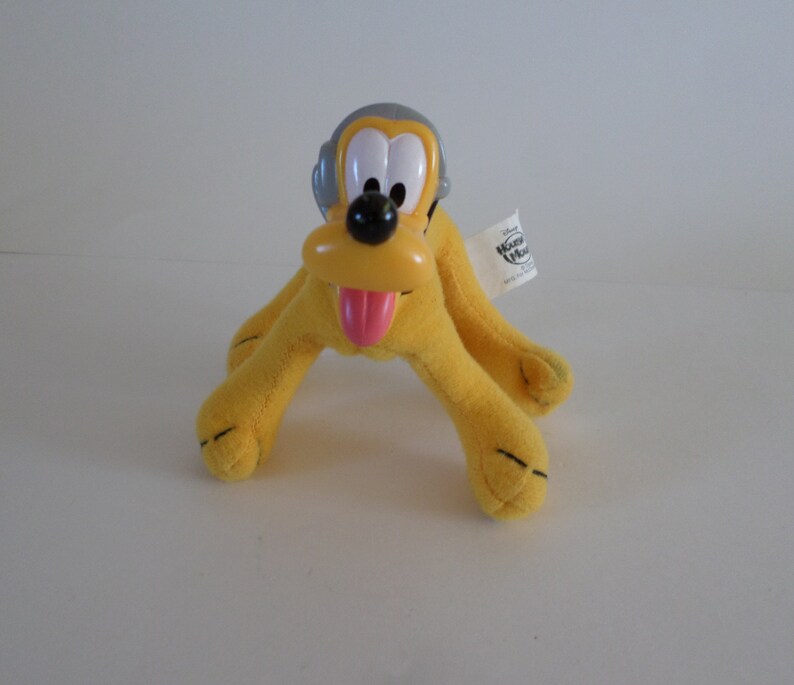 Pluto Posable Dog Vintage Disney House of Mouse Mfg for - Etsy