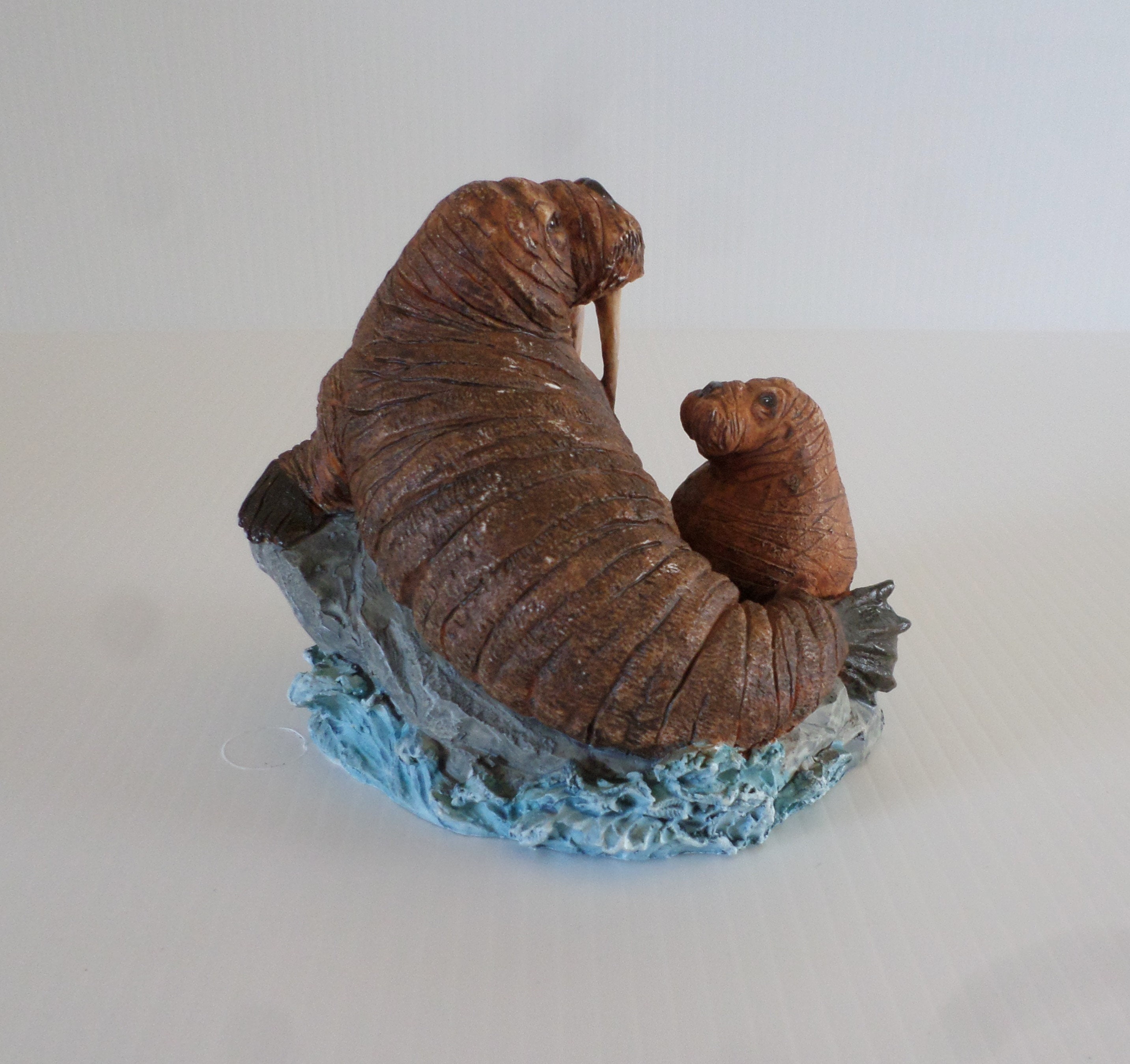 Walrus and Pup Figurine Russ Berrie Oceana Collection - Etsy
