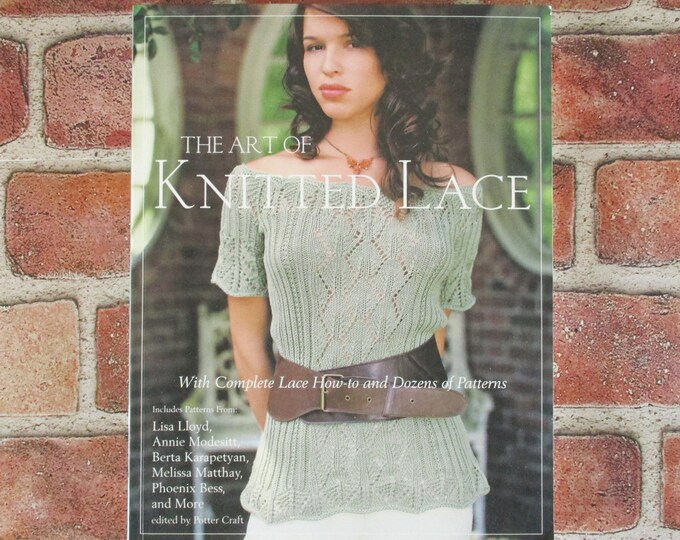 The Art of Knitted Lace, Lace Knitting How-tos, Knitting Instruction ...