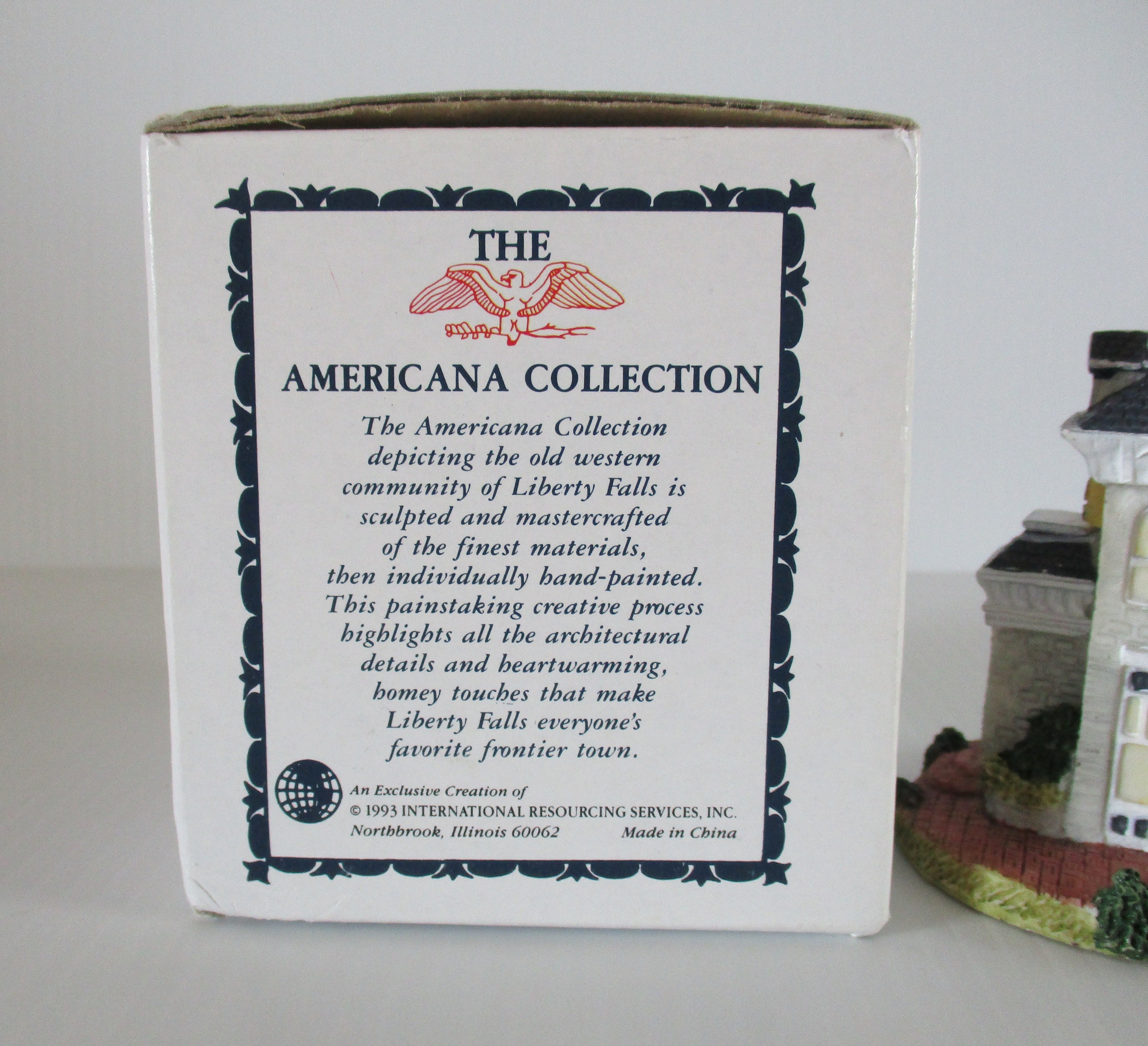 1993 Liberty Falls House Figurine Daily News Office and | Etsy