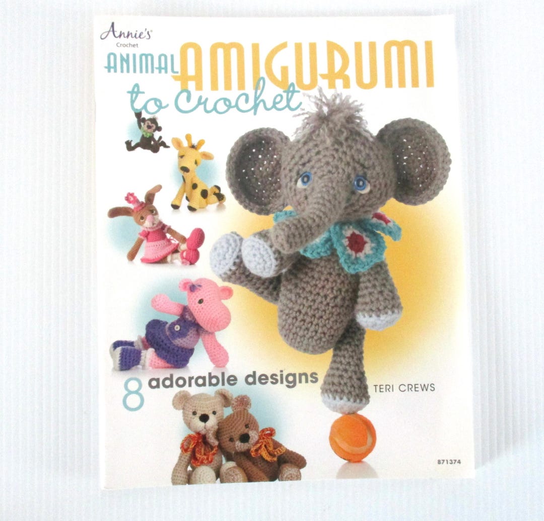 Annies Animal Amigurumi Crochet Patterns, 8 Crochet Stuffed Animals ...