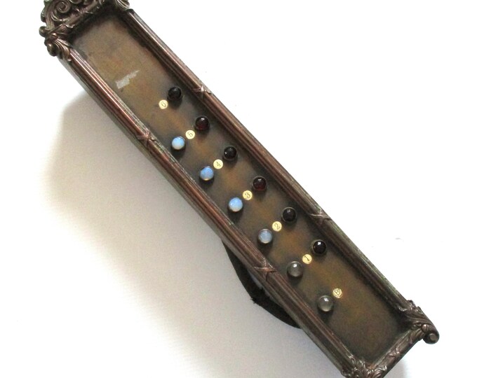 Antique Elevator Floor Indicator Light Panel, as is Non Working, Bronze ...