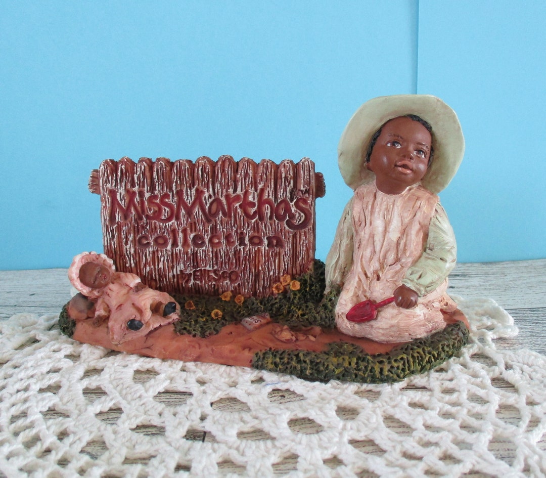 Vintage Miss Martha's Collection by Enesco Sign, Jana Plant With Love ...