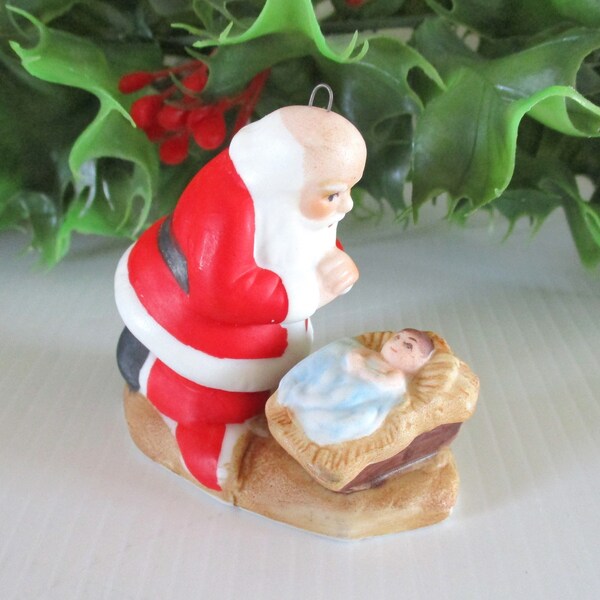Kneeling Santa - Etsy
