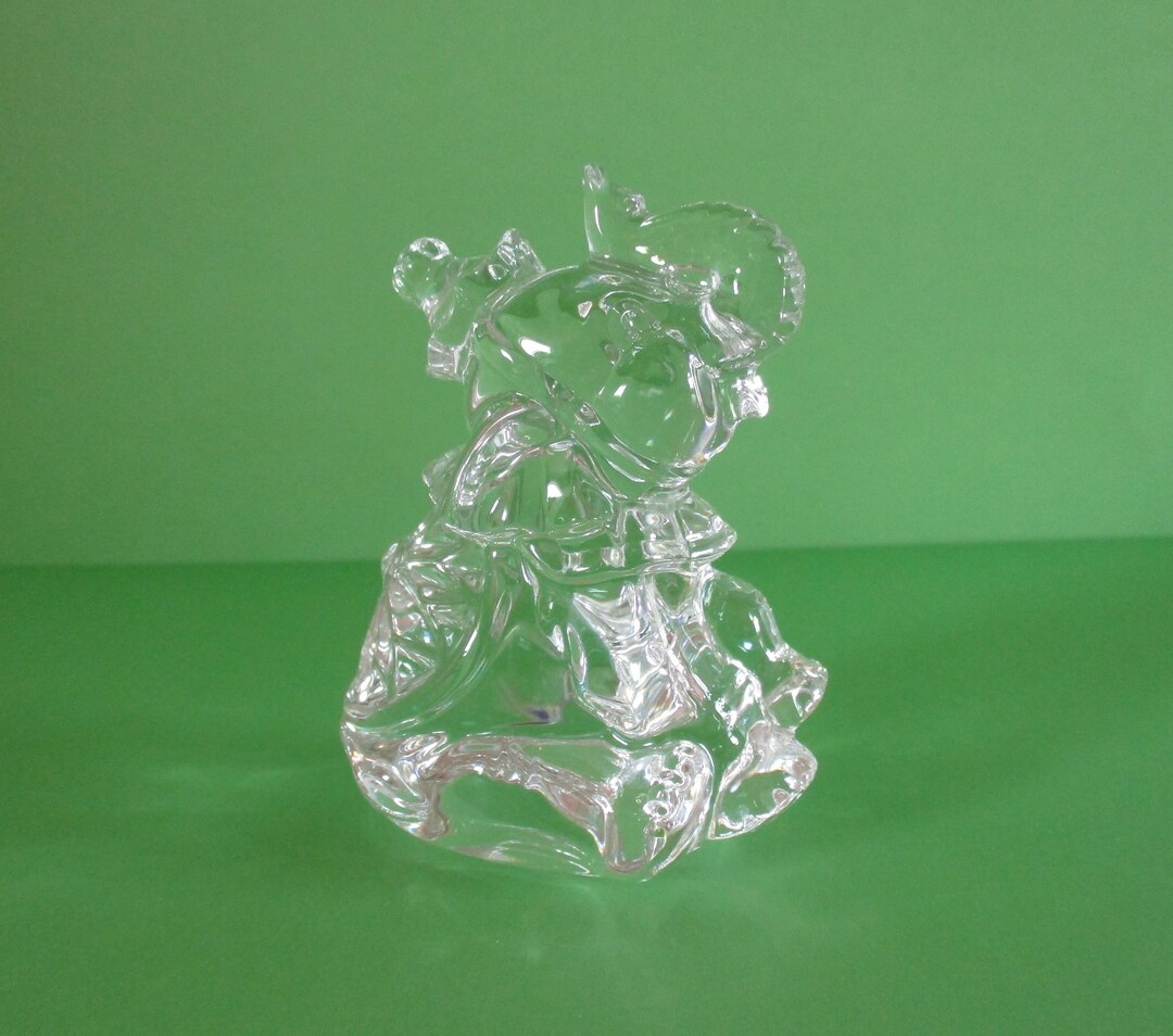 Princess House Crystal Dumbo Figurine, Elephant Paperweight, Childrens ...