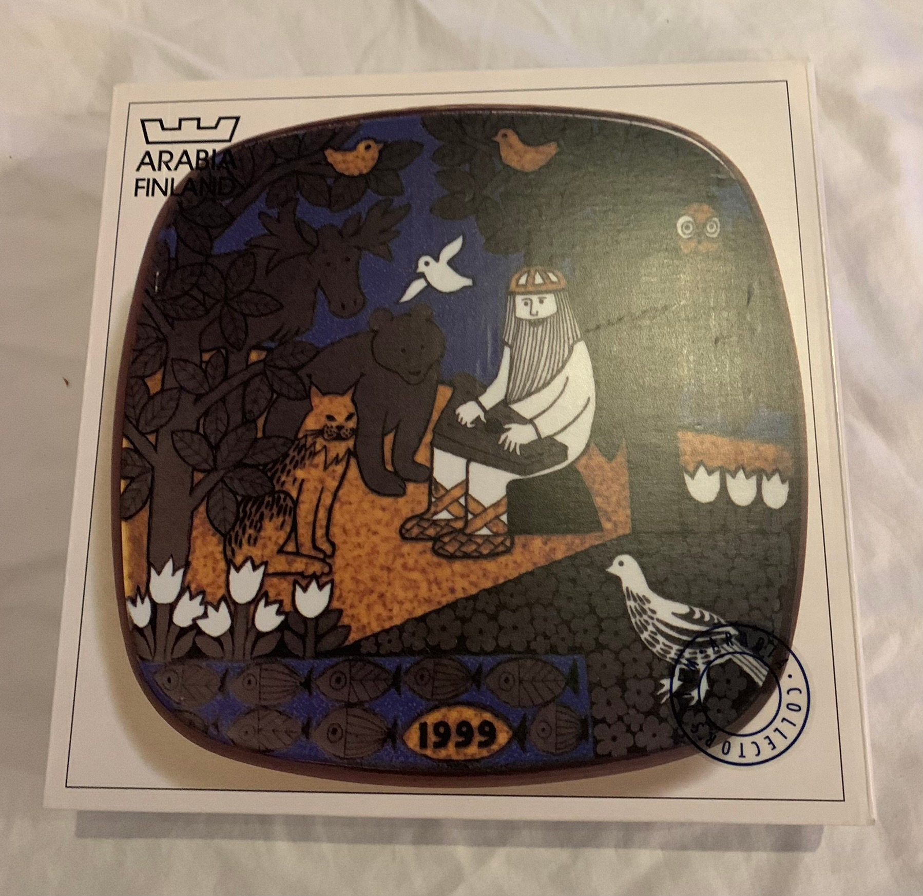 Arabia Kalevala Raija Uosikkinen Annual Wall Plates - Etsy