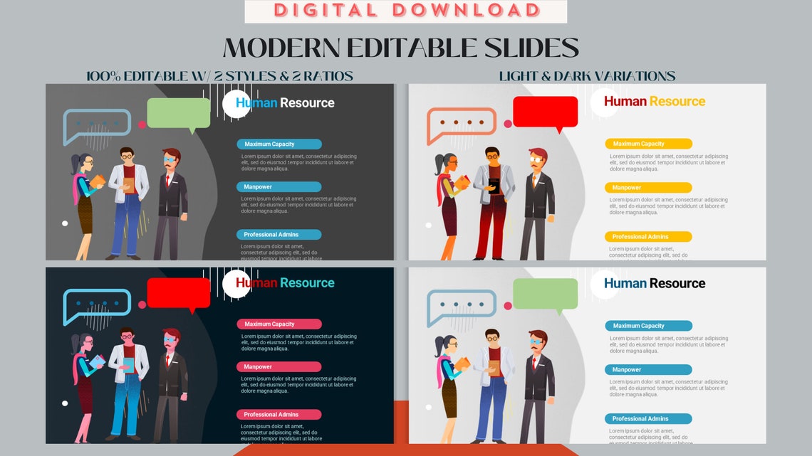 Animated Powerpoint Presentation Template, Creative Modern Business ...