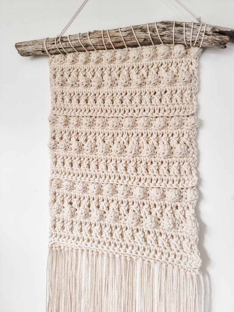 DIGITAL CROCHET PATTERN // Crochet Wall Hanging Shelf // - Etsy