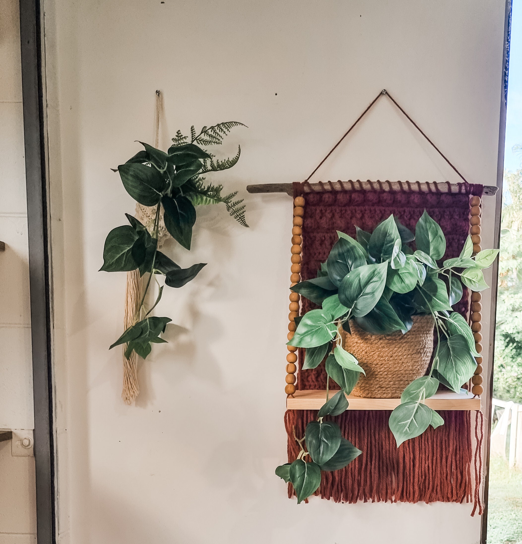 DIGITAL CROCHET PATTERN // Crochet Wall Hanging Shelf // - Etsy