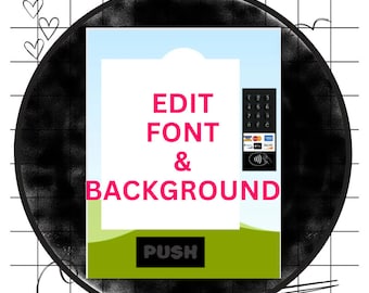 Football Vending Machine Template. - Etsy