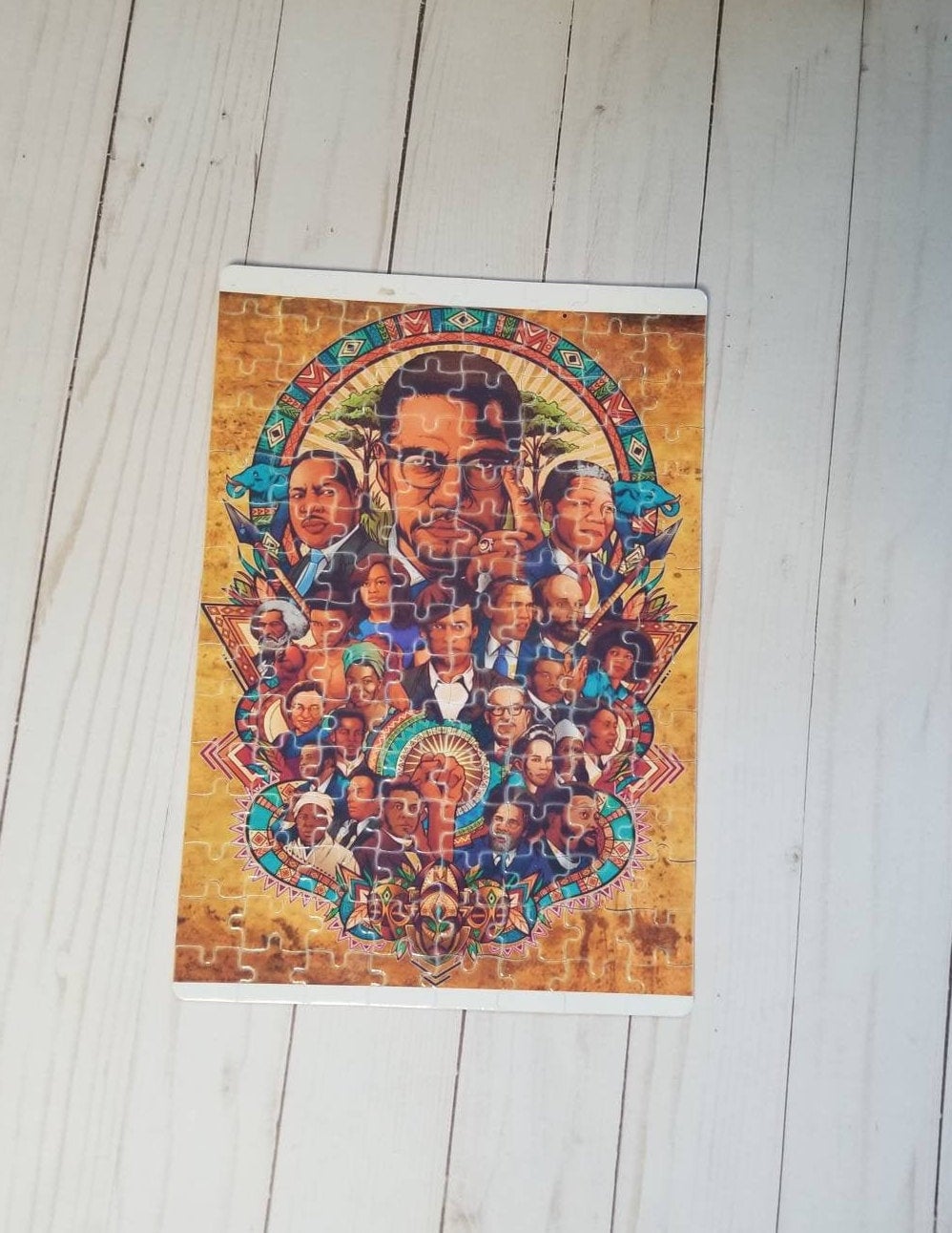 Black History Puzzle: Educational Gift With Fact Sheet (80 Pieces) - Etsy