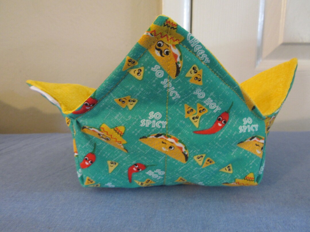So Hot so Spicy Tacos Reversible Microwavable Bowl Cozy - Etsy
