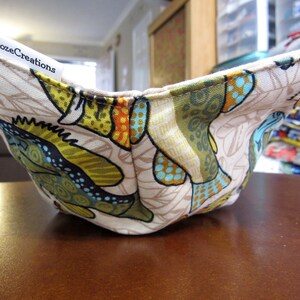 Fish Reversible Microwavable Bowl Cozy - Etsy