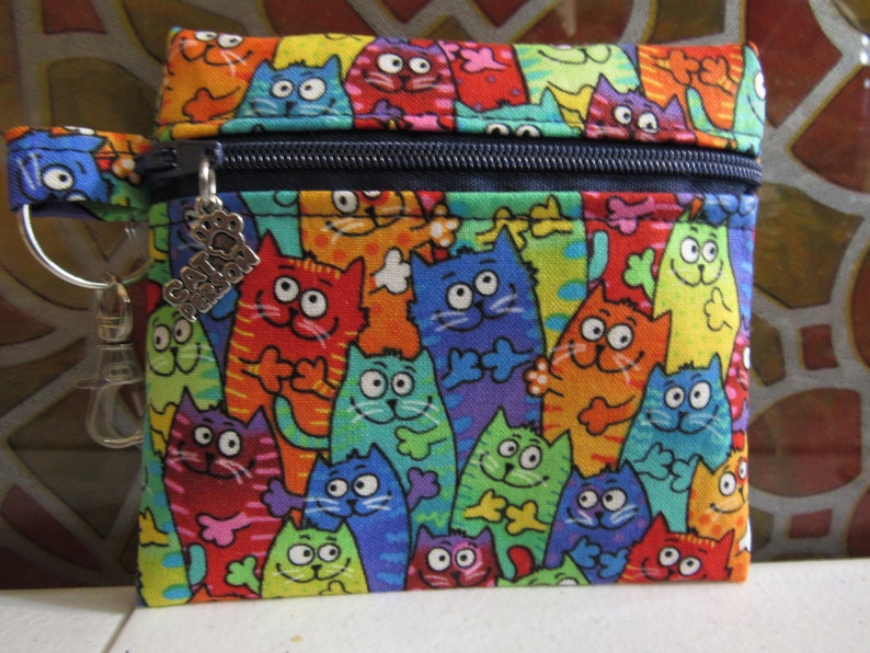Colorful Cats Multi-functional Coin Purse - Etsy